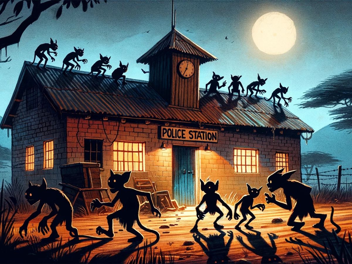 ゴブリンの襲撃を受けて警官らが警察署を放棄！？＝ジンバブエ - TOCANA Paranormal News Media